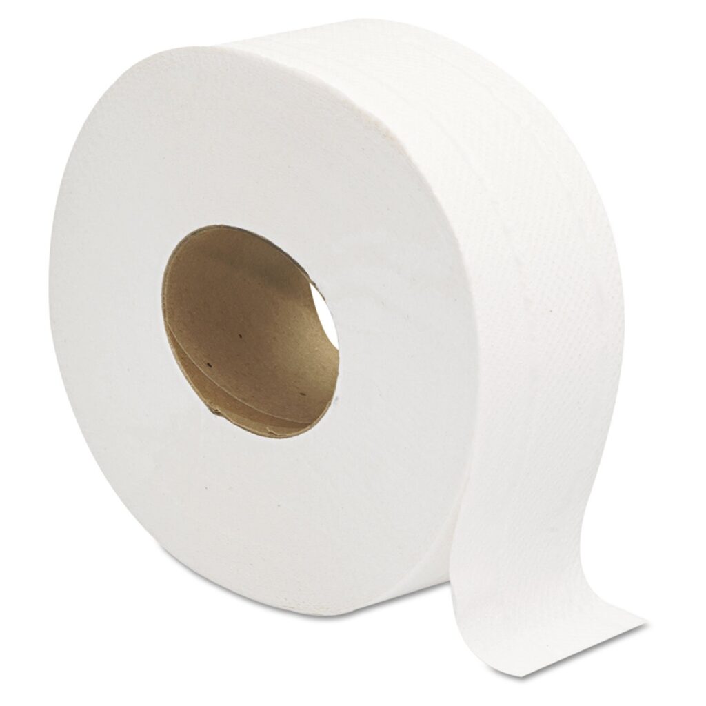 Jumbo Roll Tissue 2 Ply - 9 Rolls per Case - Perfect Choice